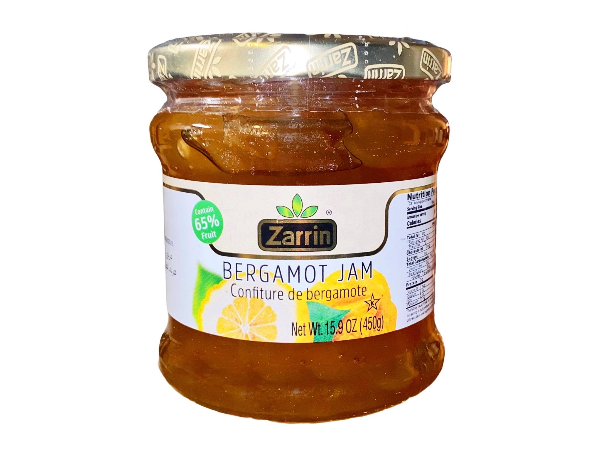 Bergamot Jam - Jar (Zarin Muraba Balang) – mazzehplus.com
