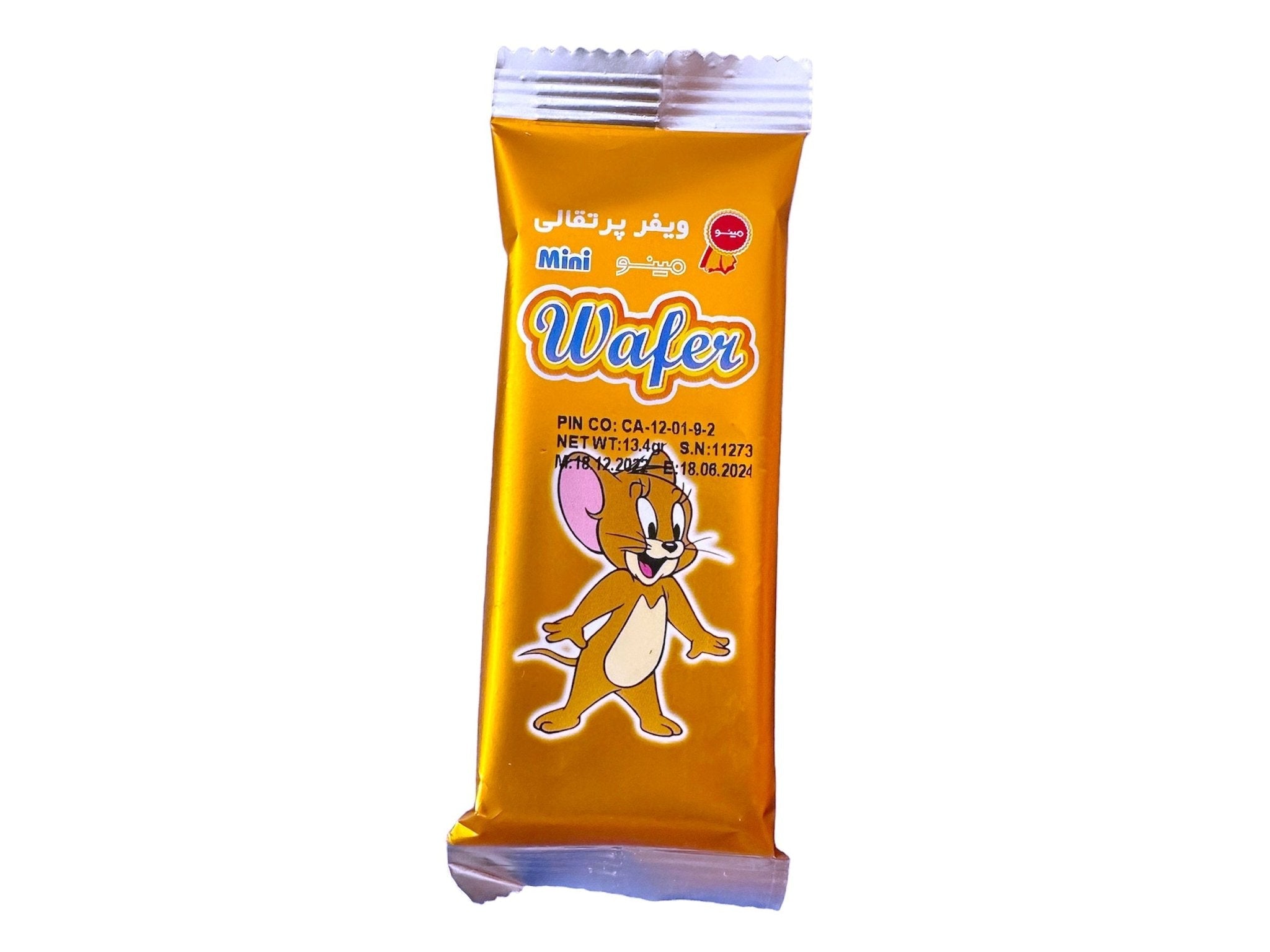 Mini Wafer - Orange - 6 Pieces (vayfer Porteghali) – mazzehplus.com
