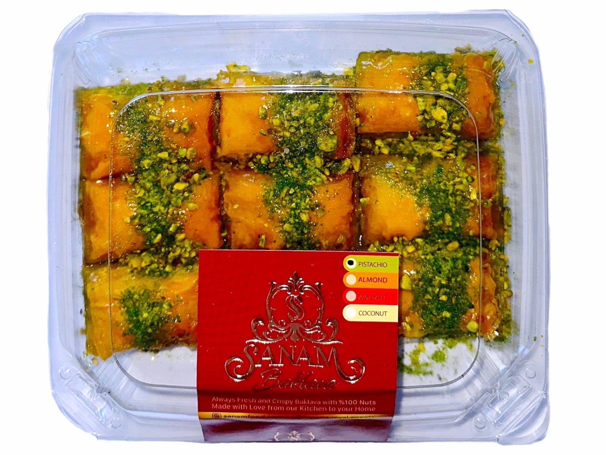 Pistachio Baklava - Persian dessert (Baghlava) – mazzehplus.com