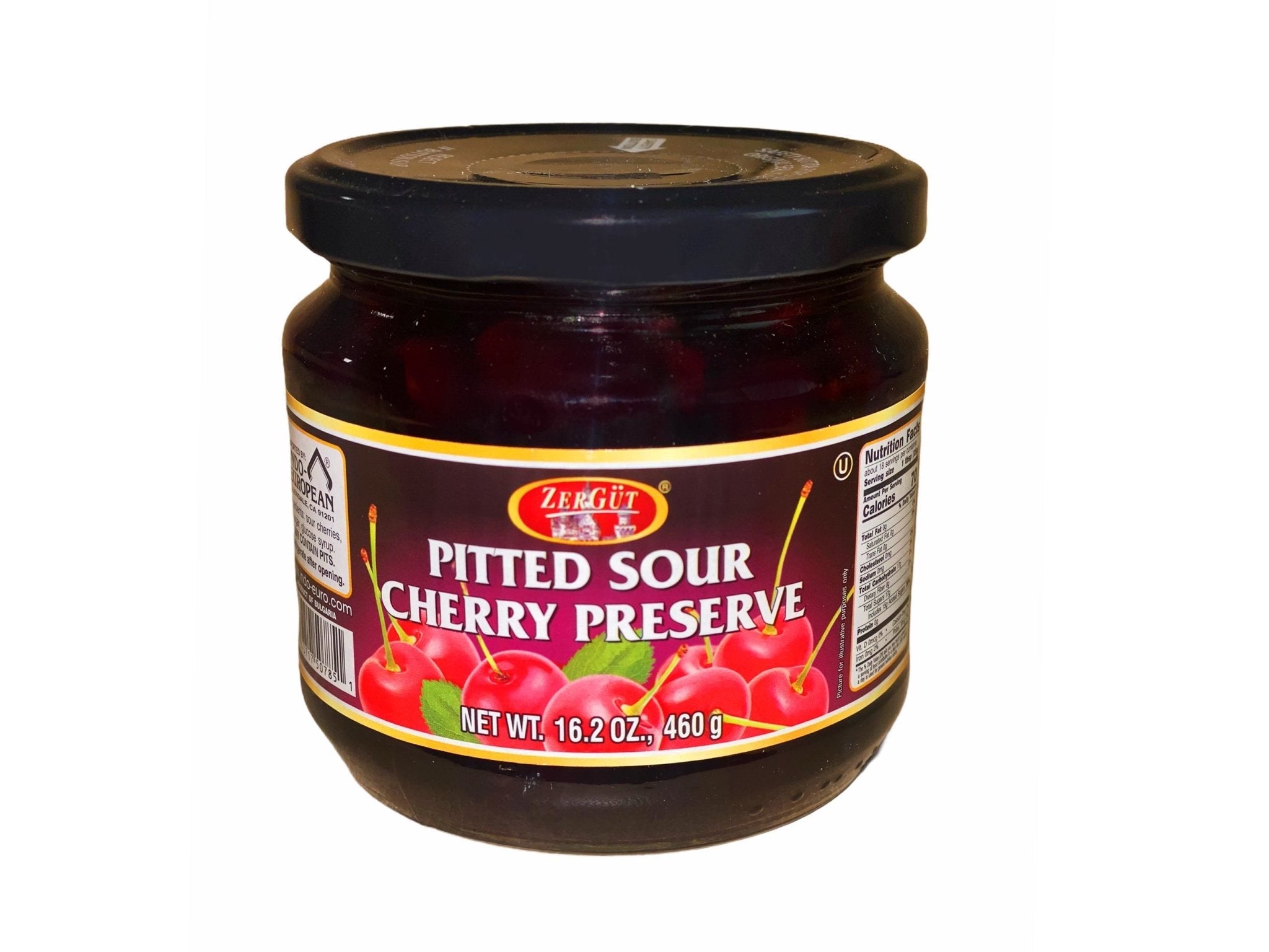 Pitted Sour Cherry Preserve (Muraba Albalu, Albaloo) – mazzehplus.com